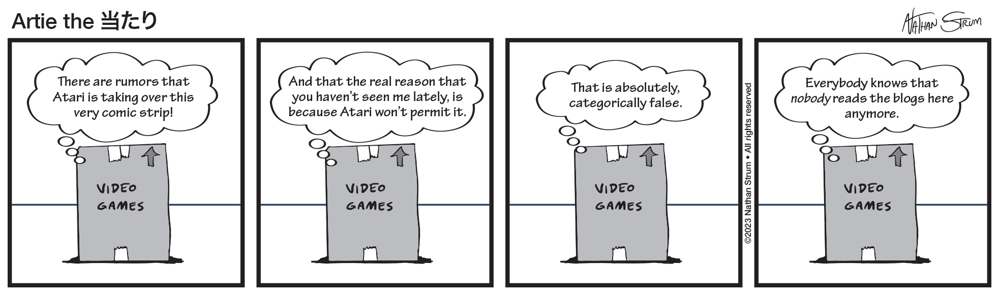 Isn’t that an oxymoron? - (Insert stupid Blog name here) - AtariAge Forums